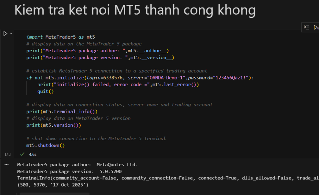 Xây Dựng Bot Auto Trading Cho Forex MT5 - Hướng Nghiệp Dữ Liệu