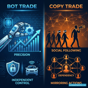 Sự khác nhau giữa bot trade coin và copy trade - Hướng Nghiệp Dữ Liệu